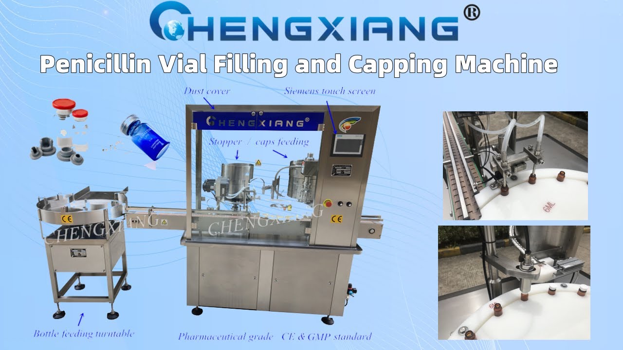 Vial filling plugging machine/vial filling stoppering and crimping machine/10ml vial filling ...