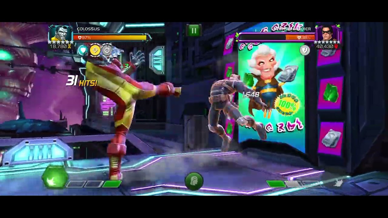 FIRST FIGHT WITH 7 STAR CHAMPION MCOC MARVEL CONTEST OF CHAMPIONS - YouTube