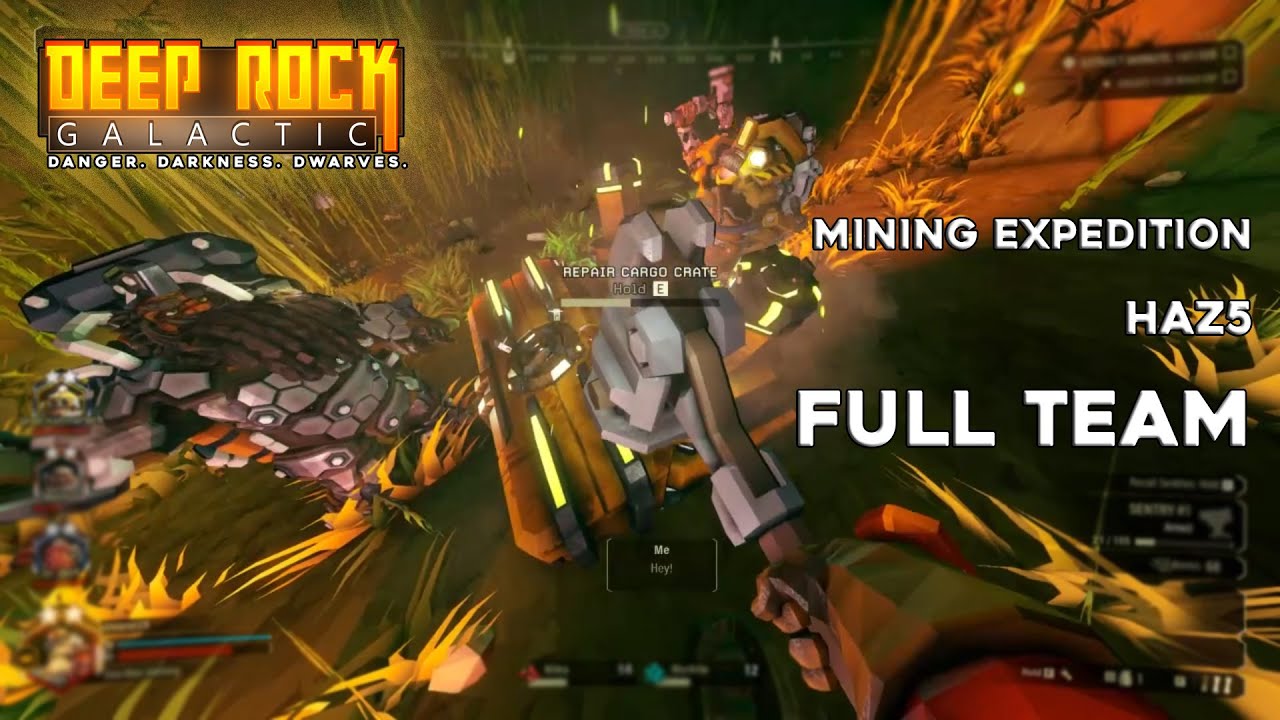 Deep Rock Galactic u25 - Haz5 M.E (Fungus Bogs) ENGINEER - FULL TEAM ...