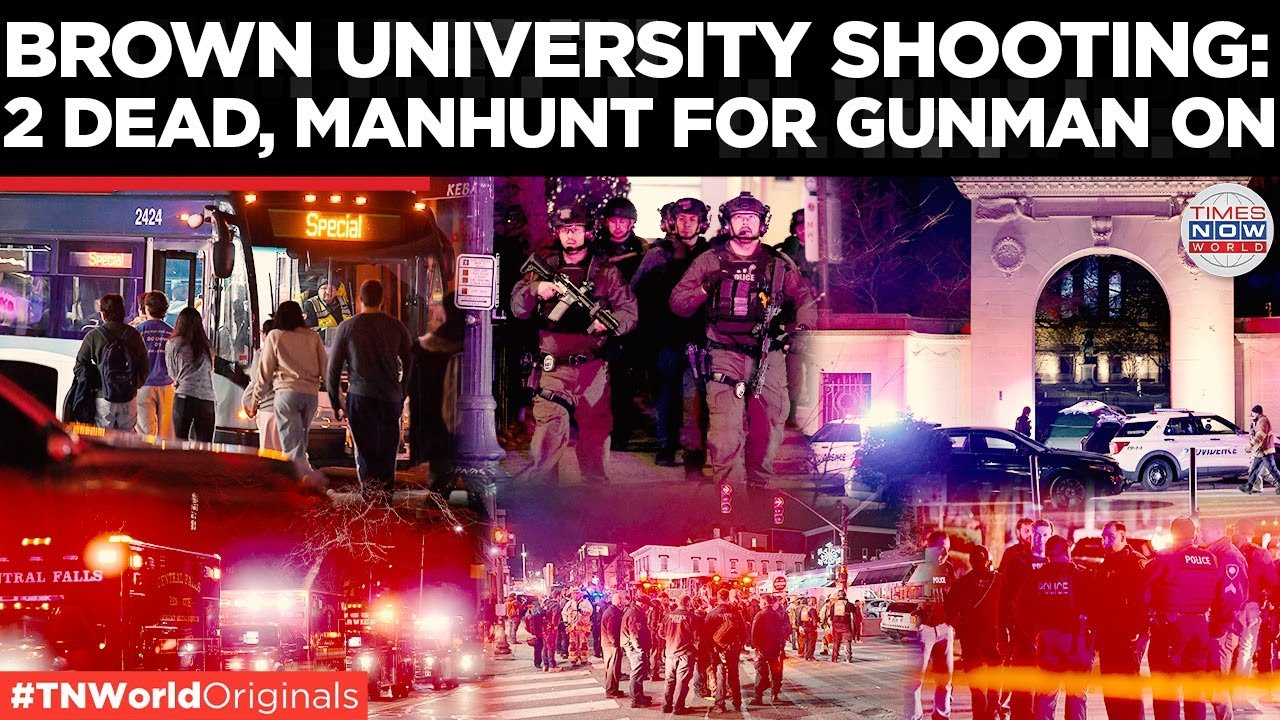 2 Dead, 8 Injured AT Brown University Mass Shooting, Gunman at Large ...