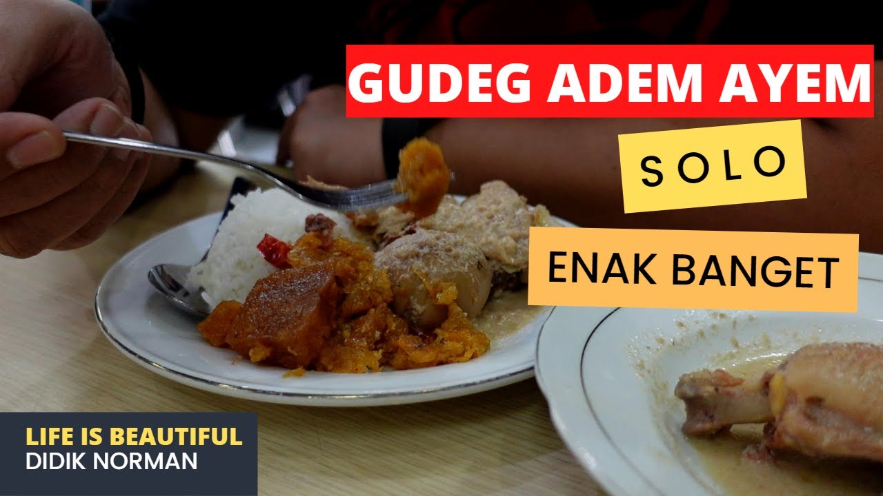 Gudeg Adem Ayem Solo Rasanya Melegenda #solo #ademayem #gudeg # ...