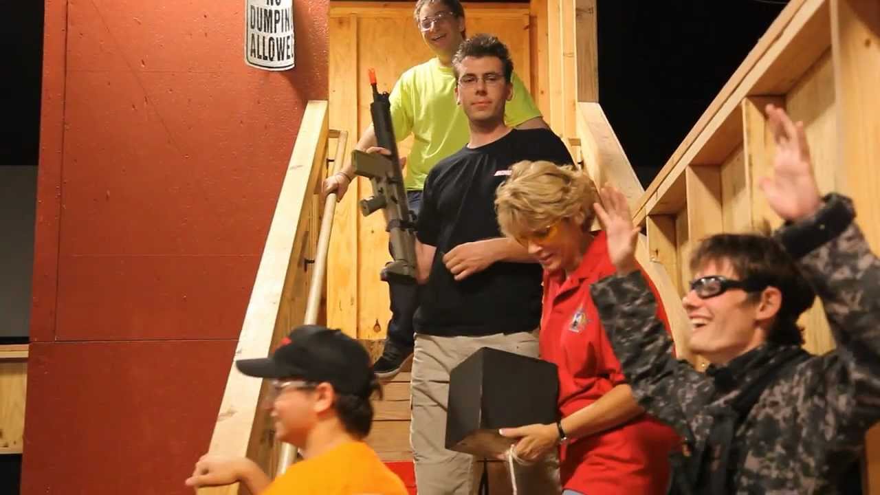 Echo1USA Airsoft Tour - Vanguard Airsoft in Gilbert, AZ Raffles - YouTube