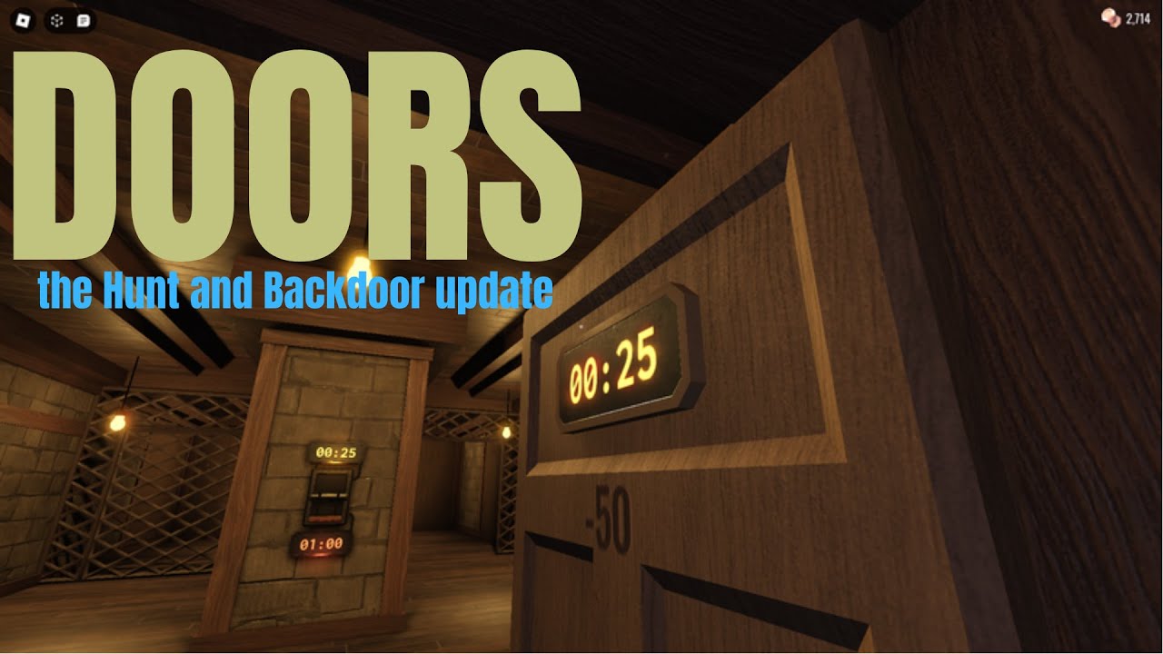 It’s All About the Timing | Roblox DOORS the Hunt and Backdoor Update ...