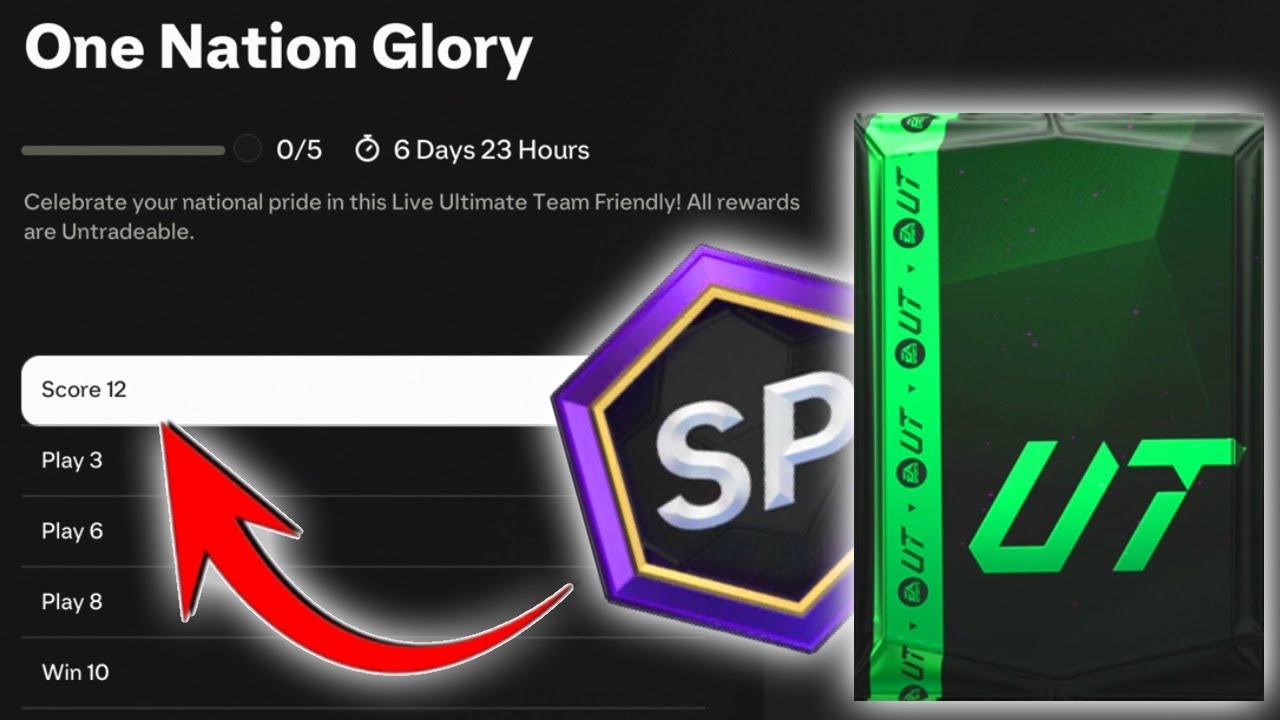 How to Complete One Nation Glory Objectives in FC 25! ⚡ EA FC 25 ...