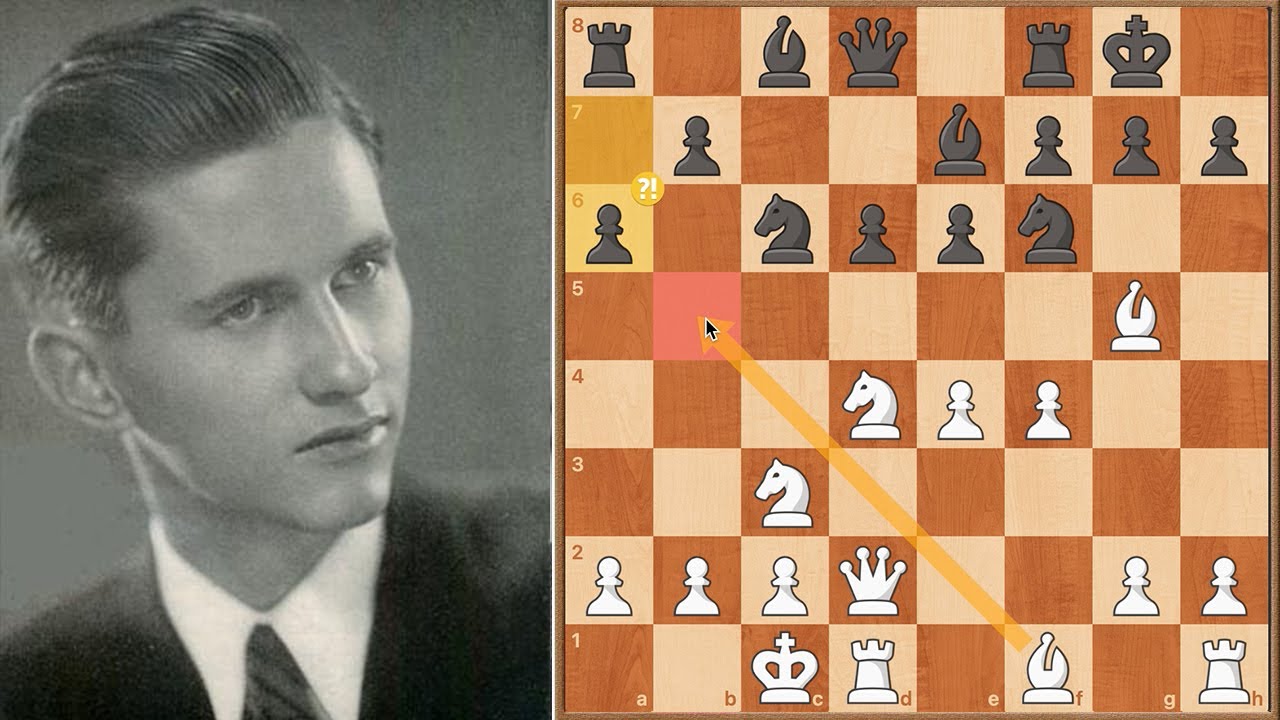 🧨 Paul Keres VENCE a la Defensa Siciliana de Lázló Szabó con Sencillo ...