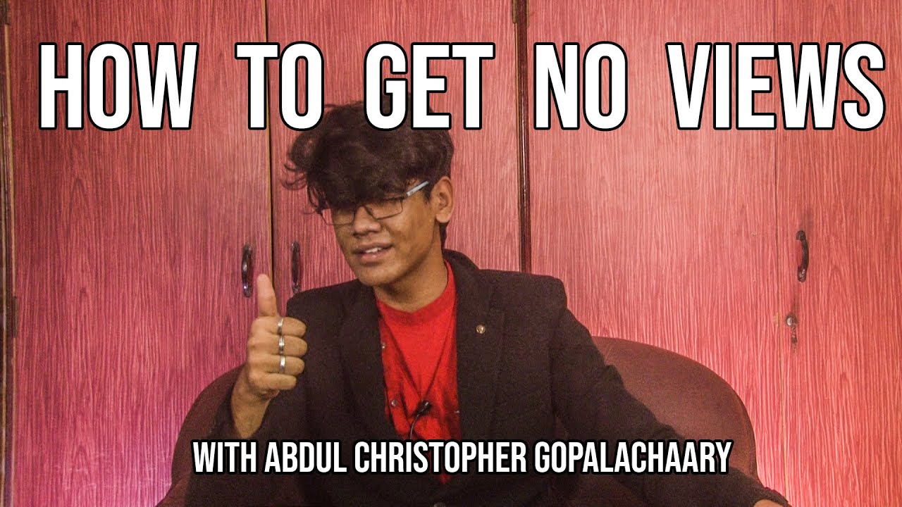 How to get NO Views on YouTube - YouTube