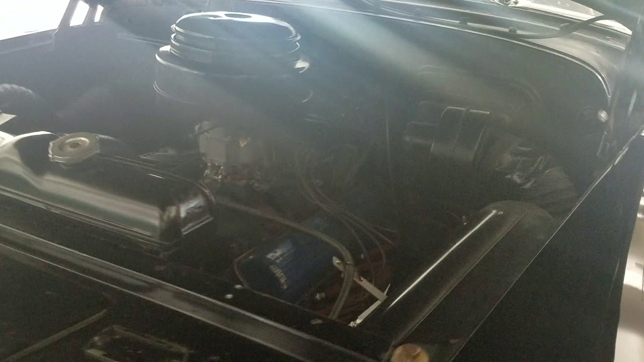 1949 Cadillac engine - YouTube