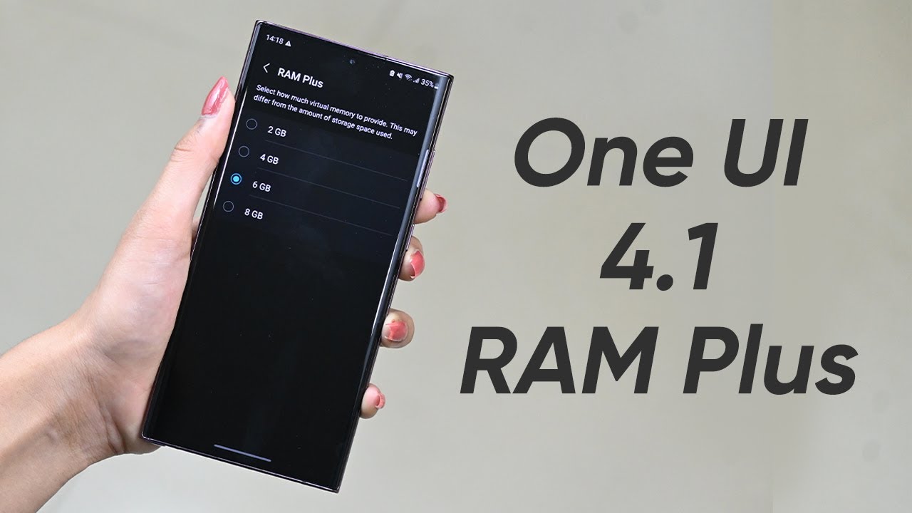 Samsung One UI 4.1 RAM Plus #Shorts - YouTube