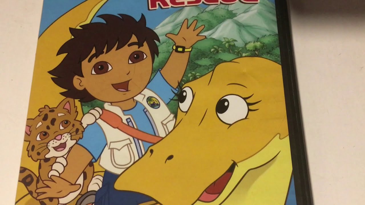 Go Diego Go! * The Great Dinosaur Rescue * Nick Jr * DVD Movie ...