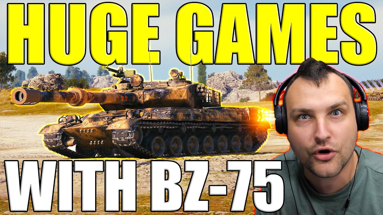 BZ-75 Highlights: Top-Tier Gameplay! | World of Tanks - YouTube