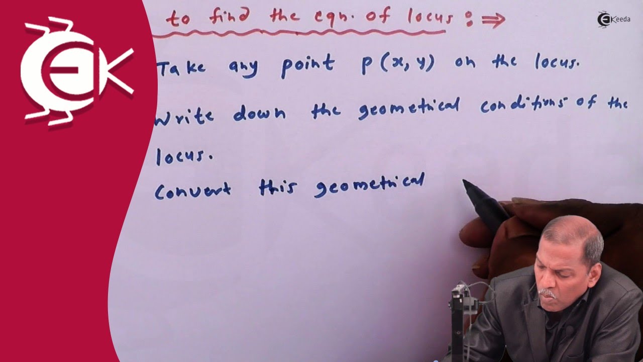 How to Find Equation of Locus - Locus - Mathematics Class 11 - YouTube