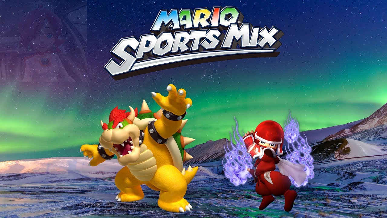 Mario Sports Mix - Dodgeball Tournament #3: Star Cup (2 players, Hard ...