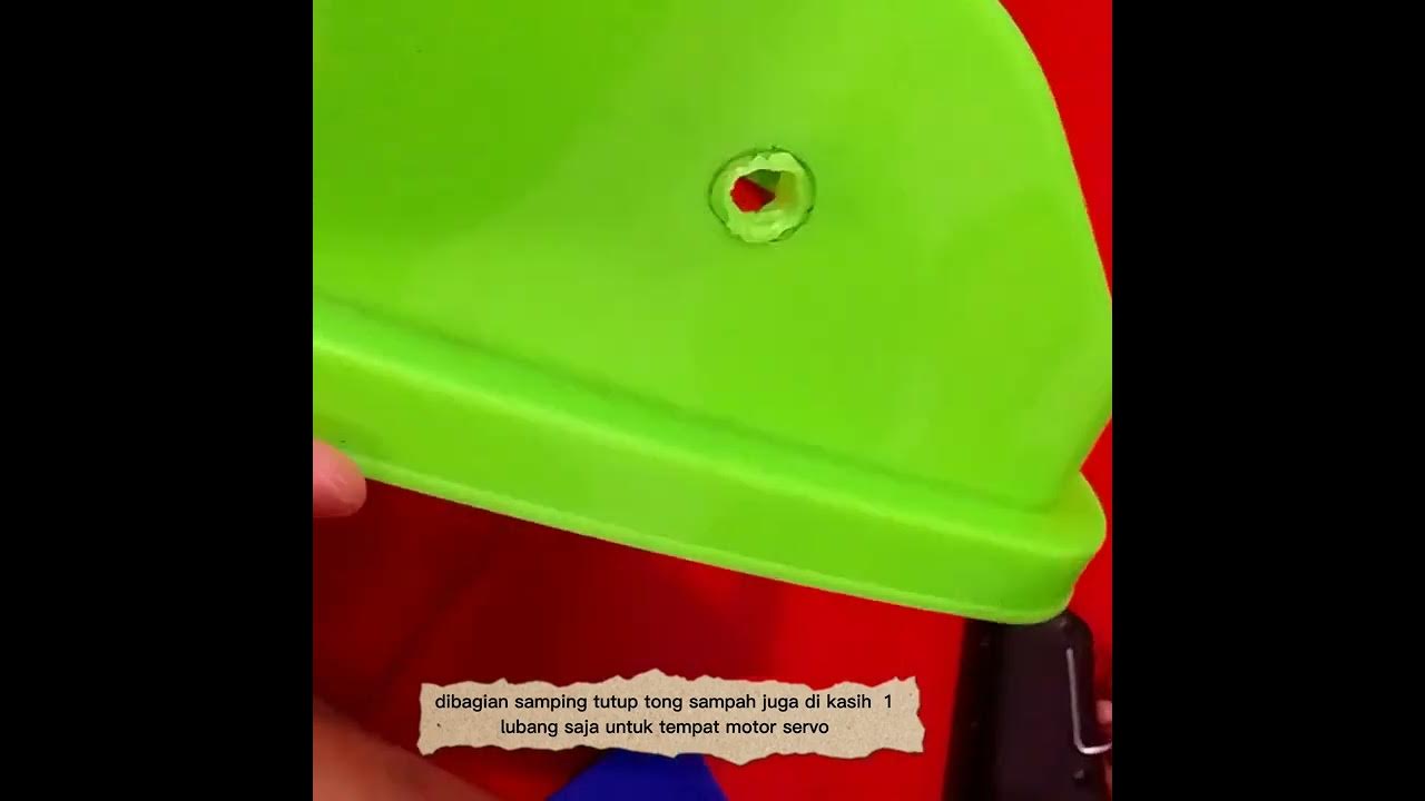 TUTORIAL PEMBUATAN TONG SAMPAH PINTAR ARDUINO - YouTube