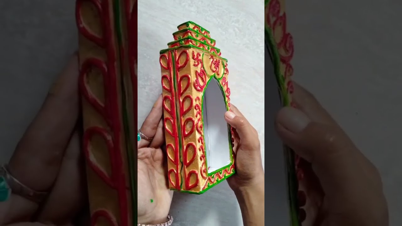 Cardboard Temple Making Idea Part 2 how To Make Temple With Cardboard Temple Making Idea Part 2 how To Make Temple With