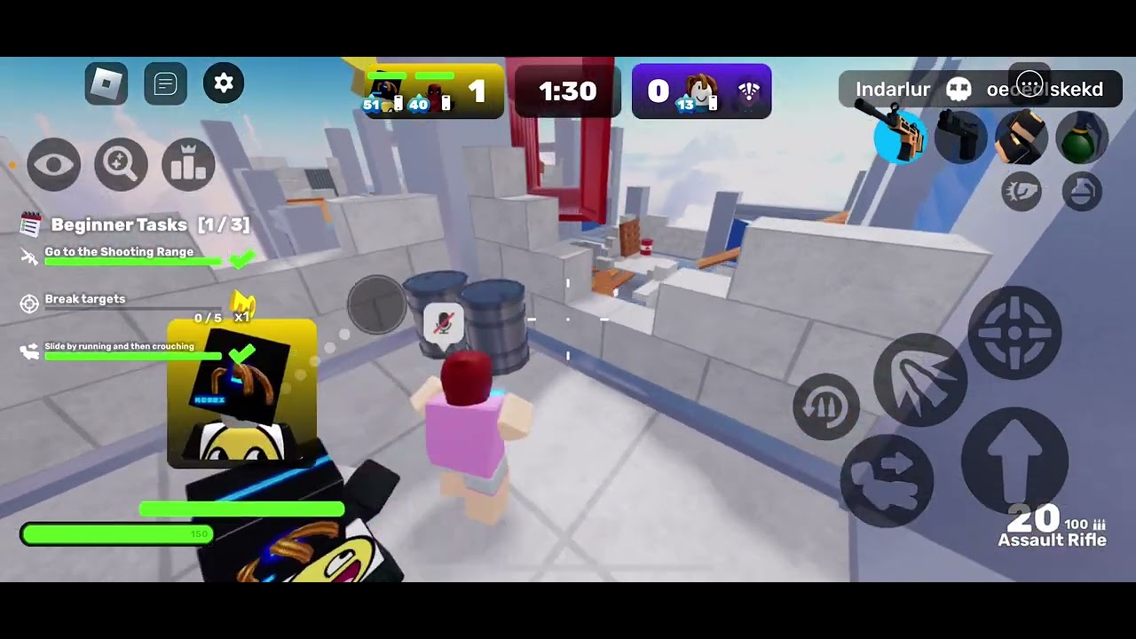 Rivals game Roblox Ibrahim fun factory - YouTube