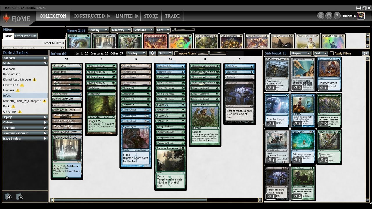 Modern Blue Green Infect Gameplay (5-0) - YouTube