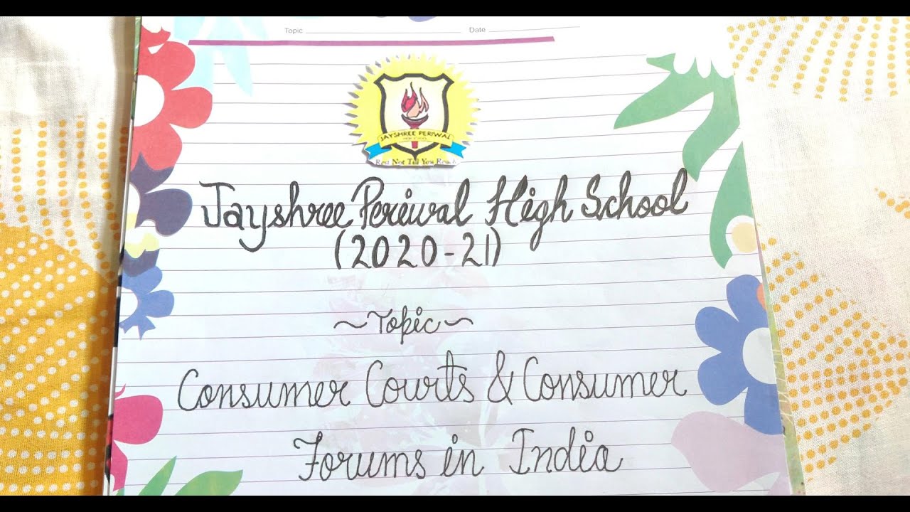 Class 10 | CBSE | Social Science Project | Consumer Rights | Consumer ...