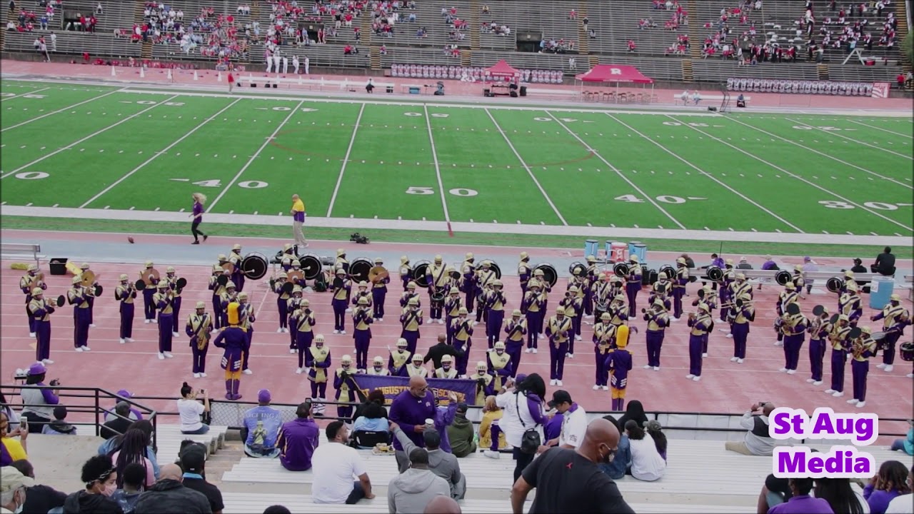 St Aug Marching Band 2020 Halftime performance - YouTube