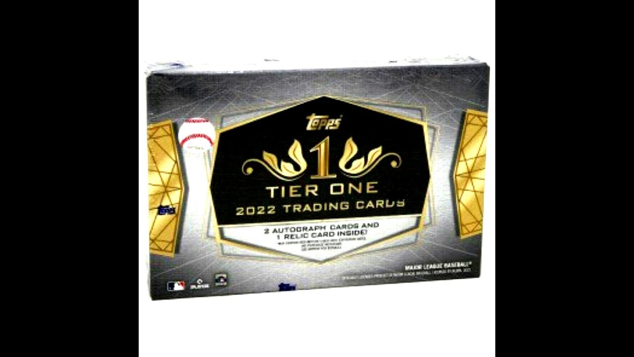 2022 Topps Tier One Hobby Box Break! | RutsBreaks (7/26/22) - YouTube
