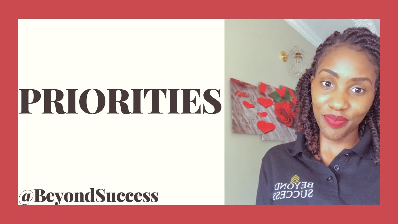 How having daily priorities can help you achieve your goals - YouTube