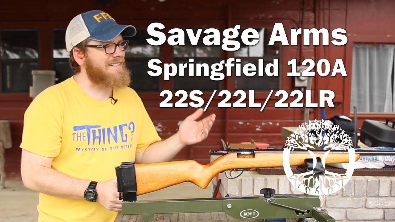 8 Inches High: Savage Arms Springfield 120A - YouTube