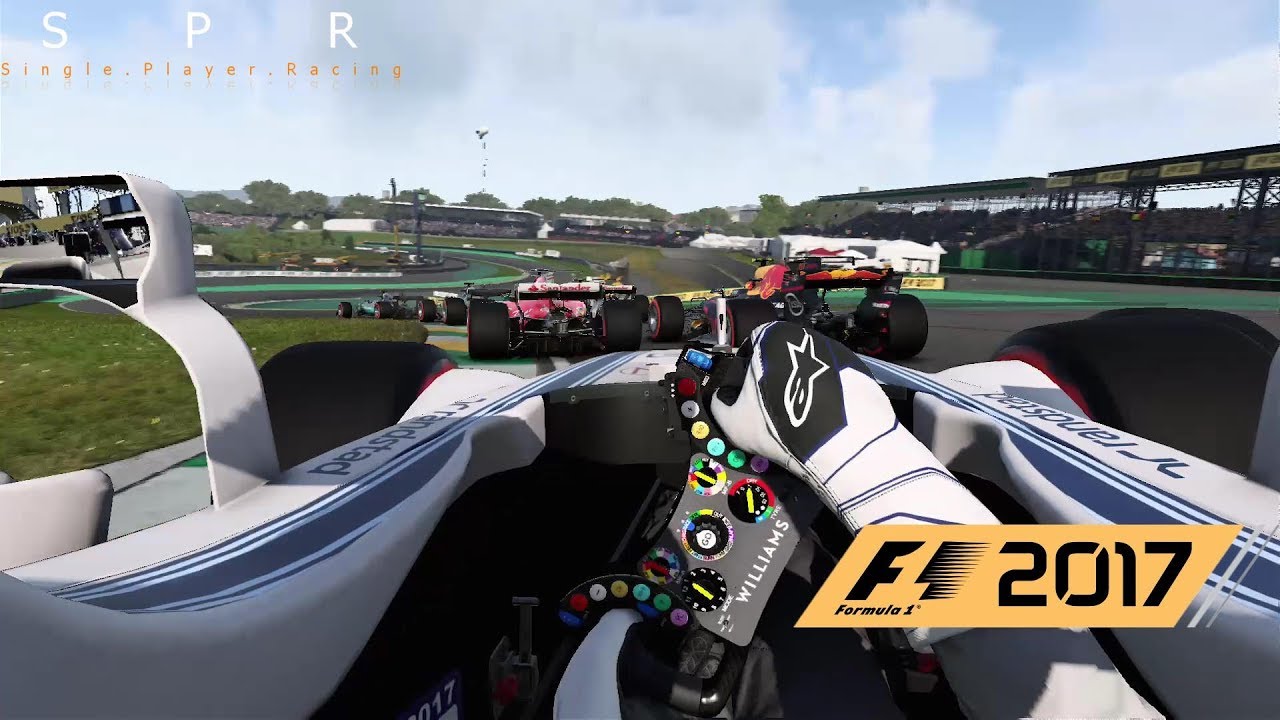 F1 2017 Game: 2017 Williams FW40 Brazil Sprint - YouTube