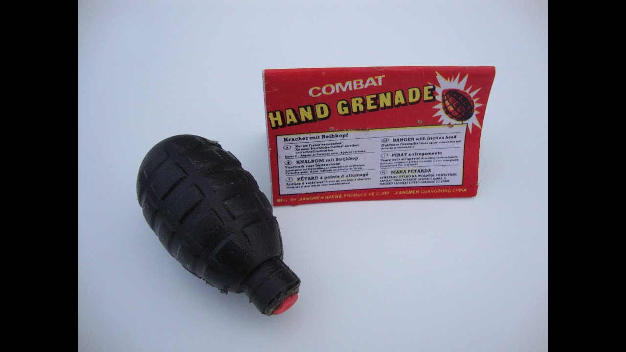 Combat Hand Grenade / Firecracker - YouTube