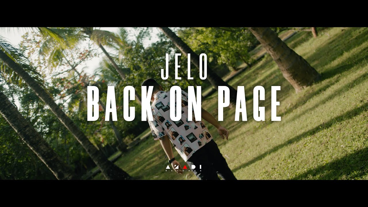 Jelo - Back On Page (prod. by Elmochill) | Azadi Records - YouTube