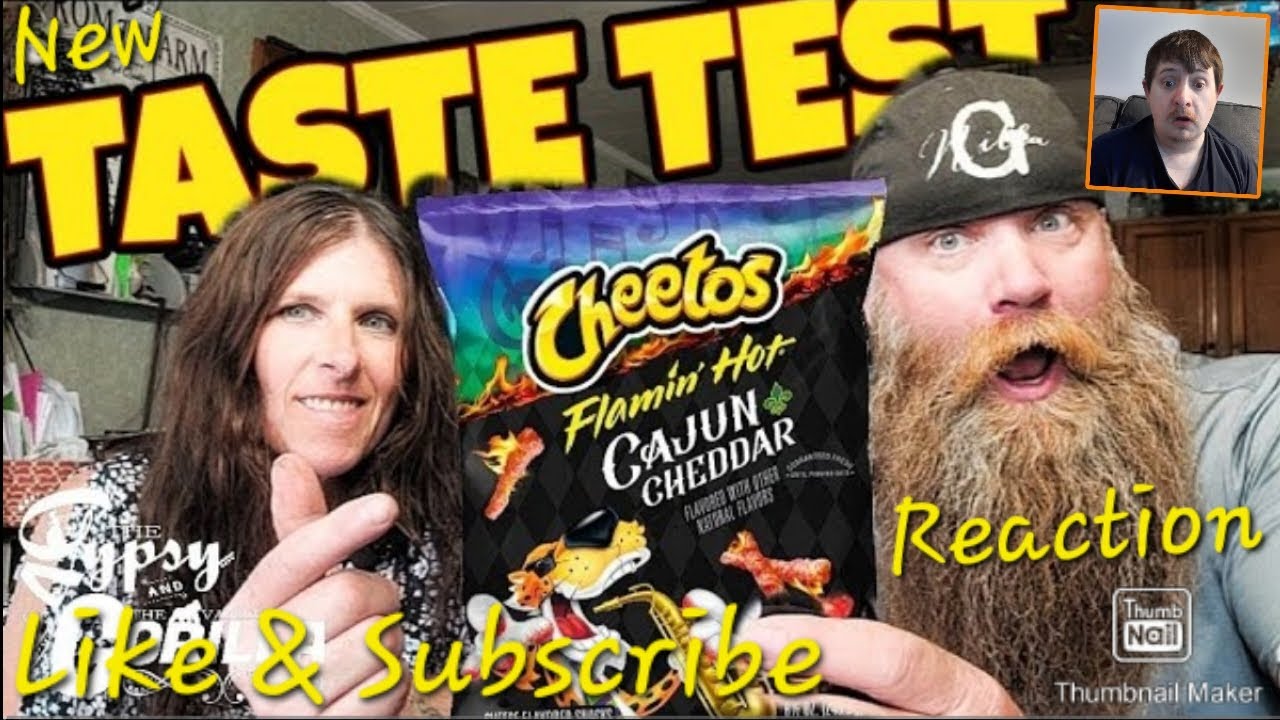 [Reaction] Cheetos Flamin' Hot Cajun Cheddar | Taste Test Tuesday - YouTube