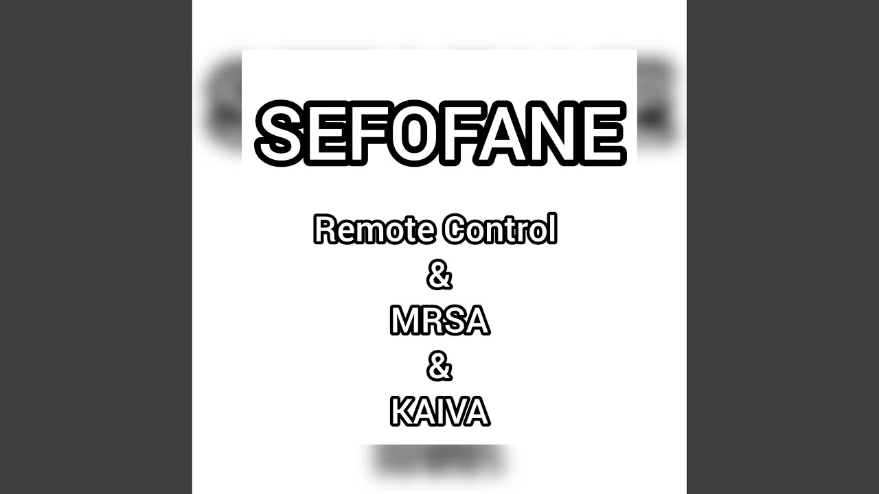 SEFOFANE (feat. MRSA & Kaiva) - YouTube