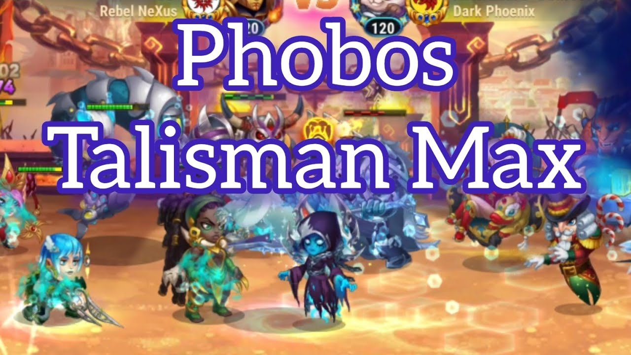 Phobos with Talisman at maximum in battles - YouTube