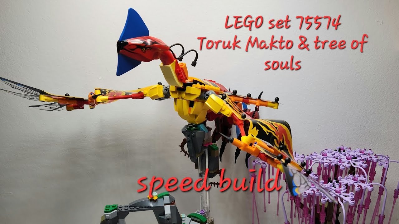 LEGO set 75574 .. Avatar Toruk Makto and the tree of souls speed build ...
