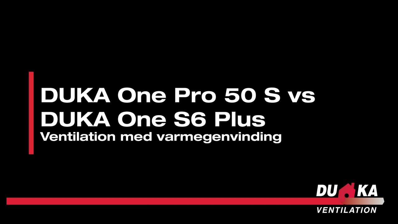 DUKA One Pro 50 S vs DUKA One S6 Plus - YouTube