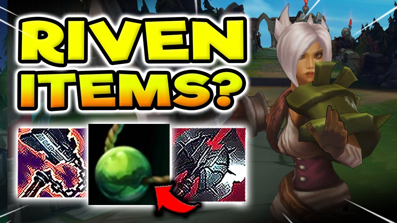 TESTING RIVEN'S OFFICIAL NEW RECOMMENDED ITEMS! (STRONG?) - RIVEN ...