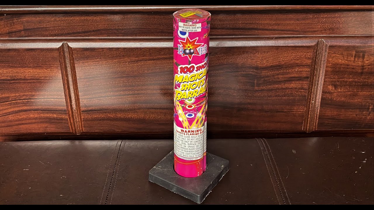 Boomer Fireworks - Magical Barrage (100 Shots) (200 Grams) - YouTube