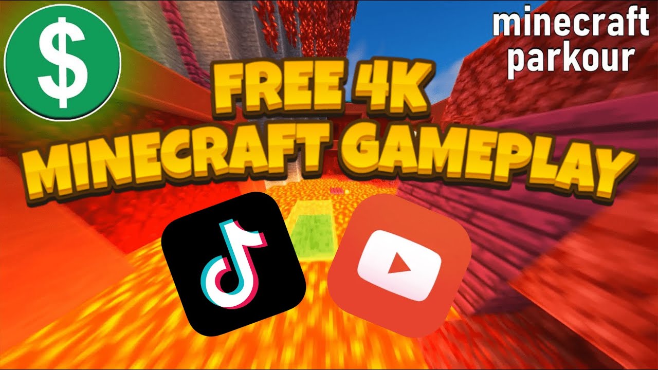 Minecraft Parkour Gameplay No Copyright 4k Quality Youtube
