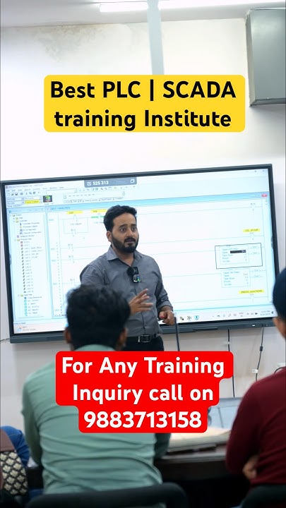 Best PLC SCADA training Institute in India #plc #plcprogramming #electricalwiring #vfd # ...