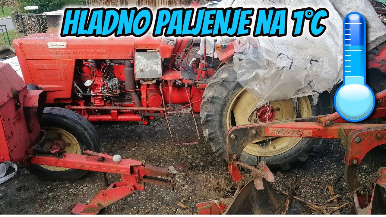 Vladimirec T-25A - Hladno Paljenje na 1°C - YouTube