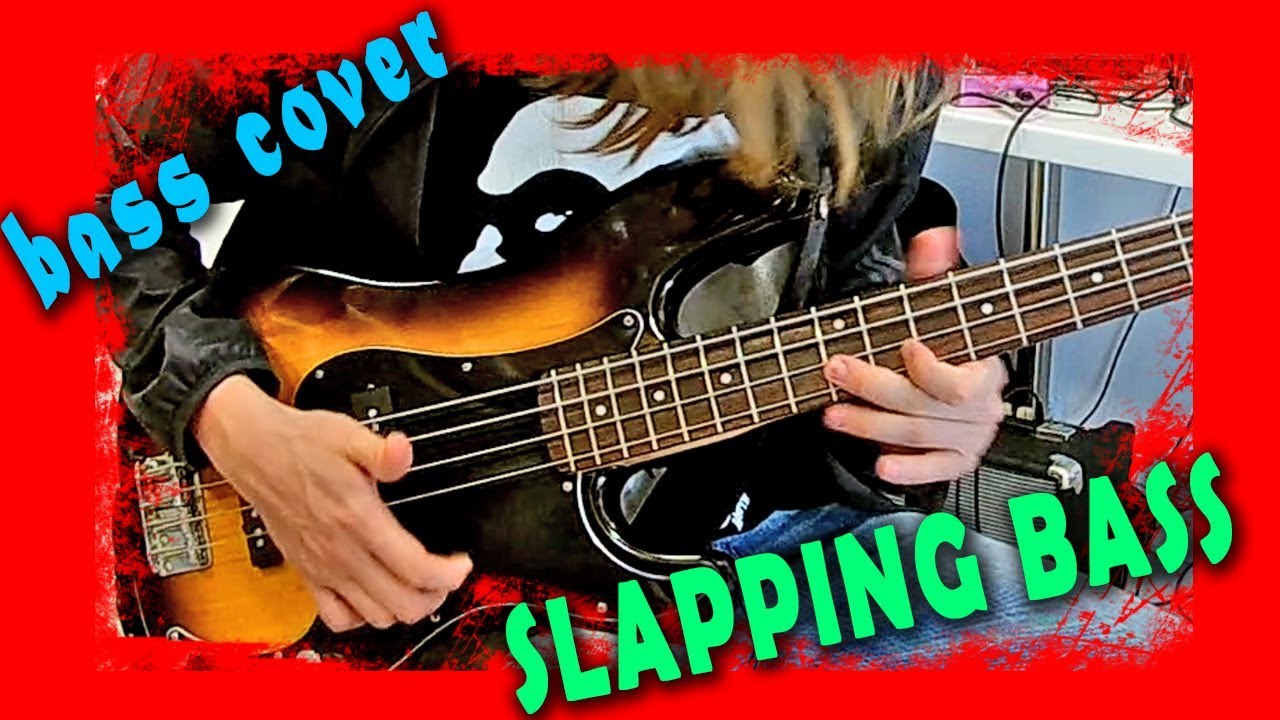 bass slapping bass solo fixplace игра слэпом на бас гитаре - YouTube