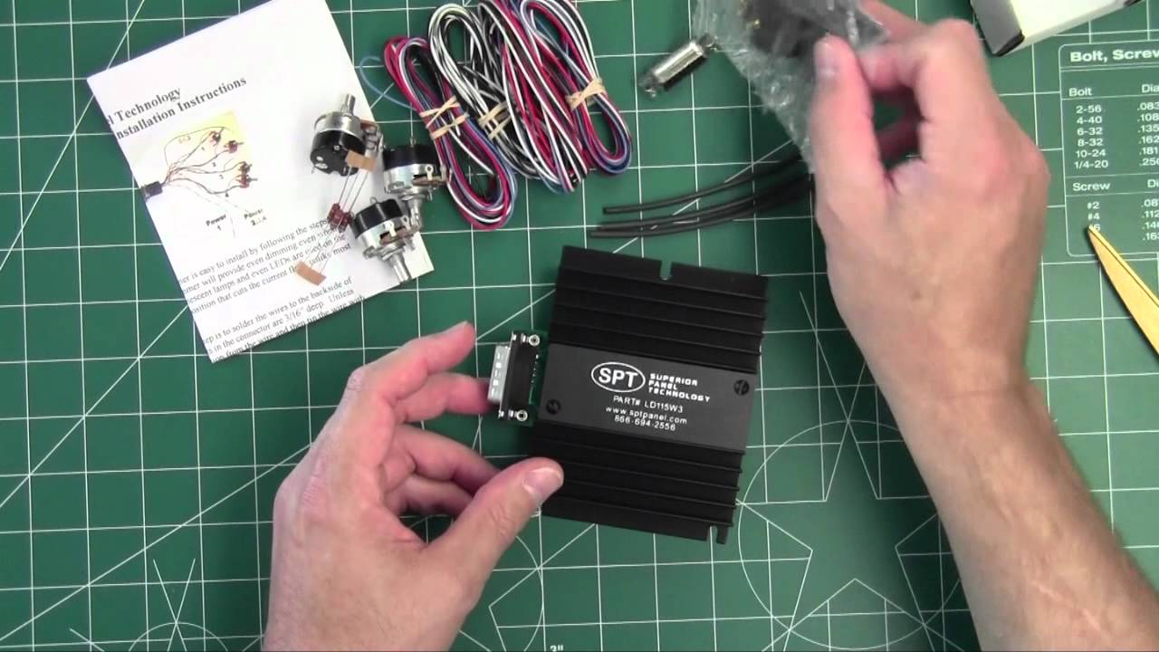Choosing The Right Aircraft Light Dimmer - YouTube