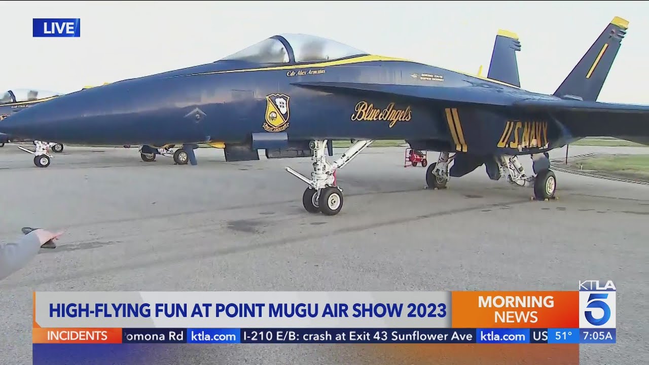 Military shows off some of its top guns at Point Mugu - YouTube
