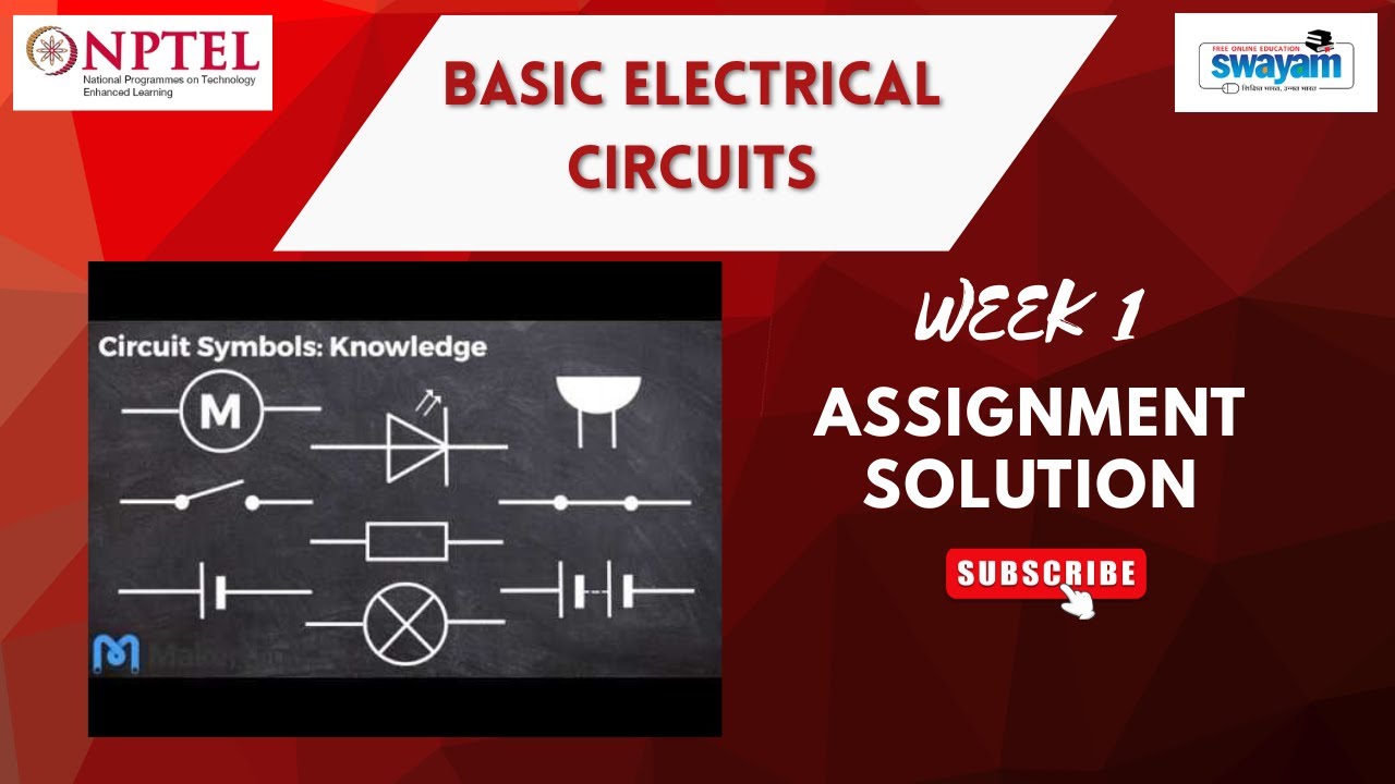 NPTEL Basic Electrical Engineering Week 1 Assignment Answers | July ...