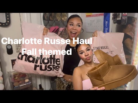 Charlotte Russe Haul - ft. fall inspo