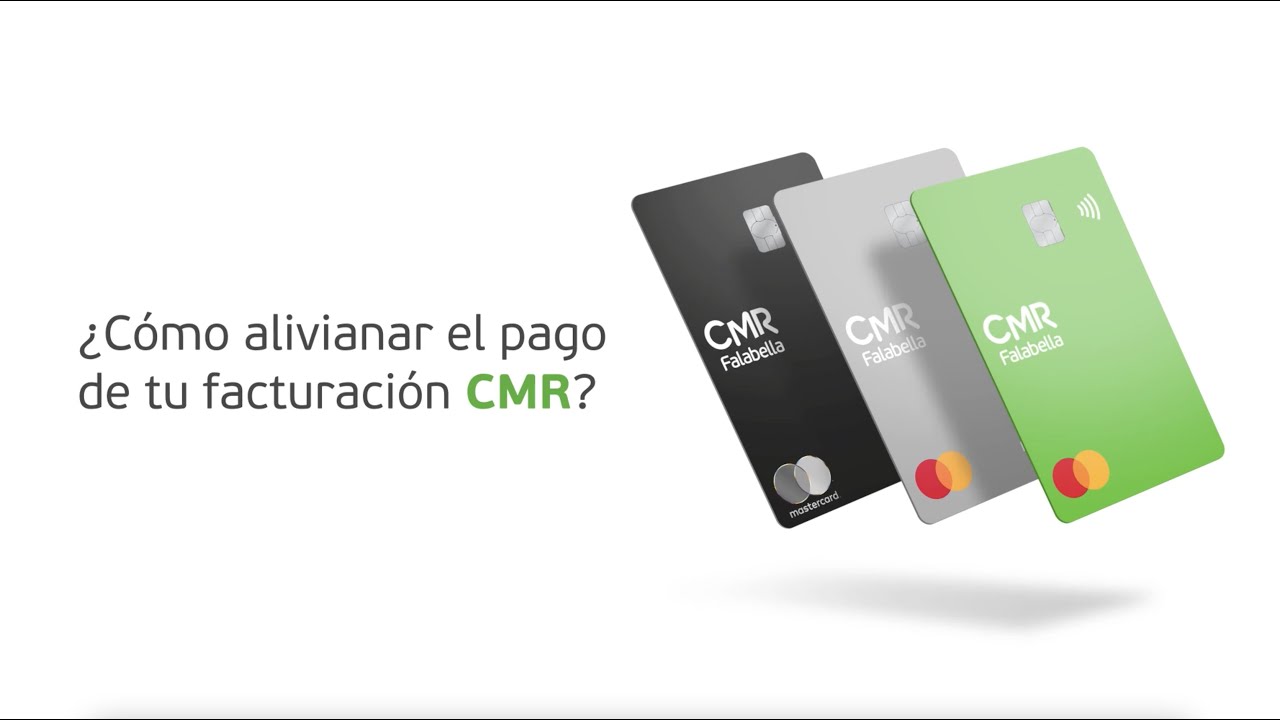 ¿Cómo alivianar el pago de tu facturación CMR? - YouTube