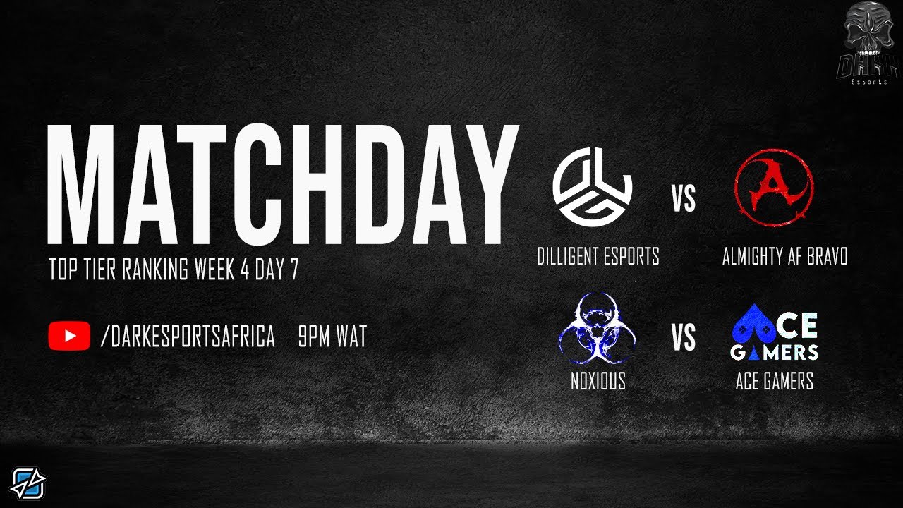 Dark eSports Africa | Top Tier Ranking | DLG vs AMT AF - YouTube
