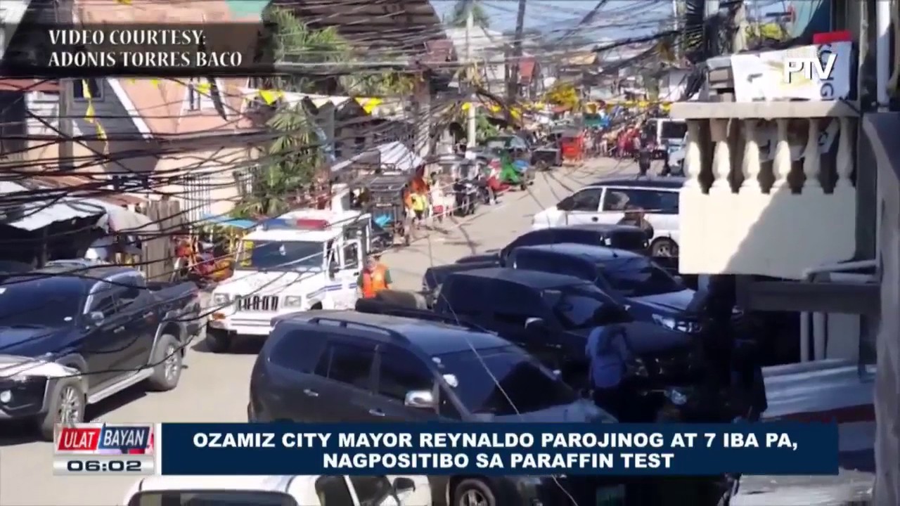 Ozamiz City Mayor Reynaldo Parojinog at 7 iba pa, nagpositibo sa ...