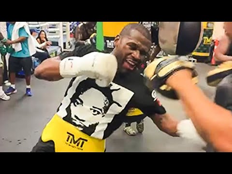 Floyd Mayweather INTENSE Workout: “Moonwalk On Em!” — READY TO FIGHT at 49