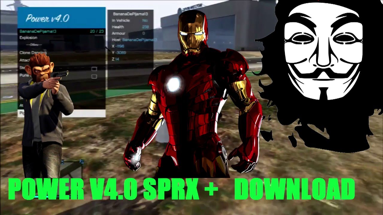 🔴 [PS3] GTA 5 Mod Menu - POWER V4.0 SPRX + DOWNLOAD (GTA 5 Mods) - YouTube