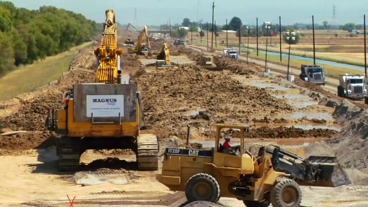 NATOMAS CROSS CANAL SOUTH LEVEE (phase 2) - SACRAMENTO, CA - YouTube