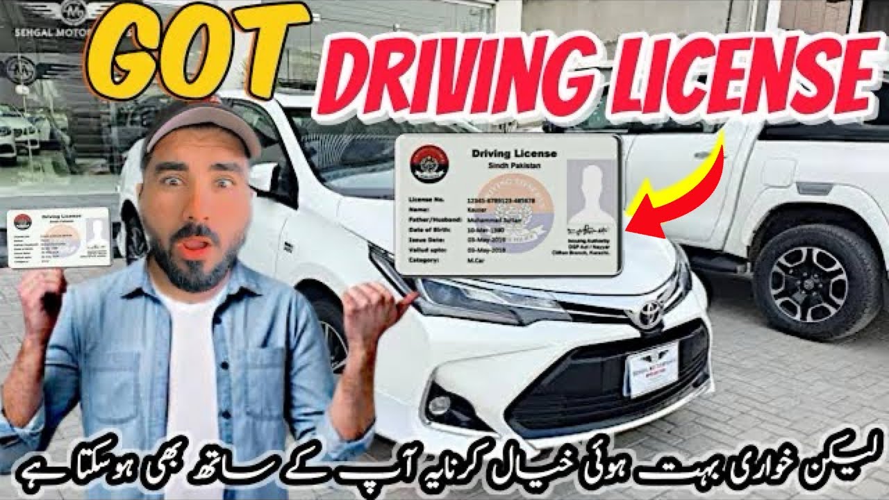Finally driving license mil gYa || 2month bad driving license mila😥 ...